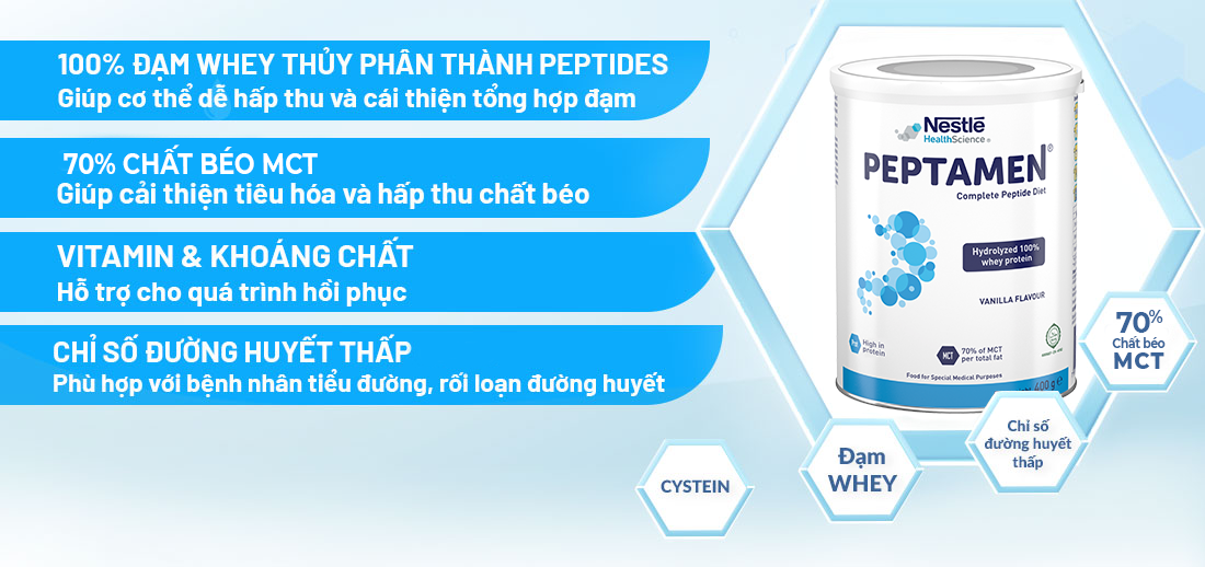 Đặc điểm sản phẩm PEPTAMEN®
